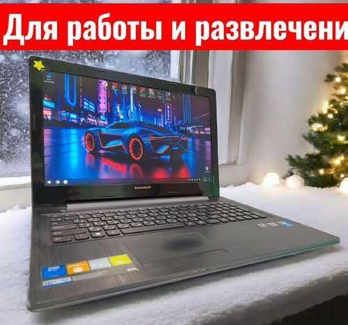 Быстрый ноутбук Lenovo G50-70 (Radeon R5 2Gb  SSD)