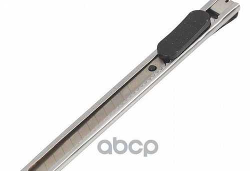 Нож с выдвижным сменным лезвием металл 9мм (ATA