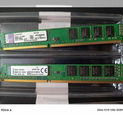 Оперативная память ddr3 4 gb kingston