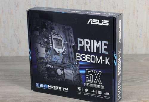 Материнская плата asus Prime B365M-K новая