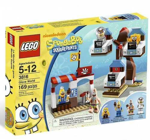 Конструктор lego SpongeBob SquarePants 3816 Мир п