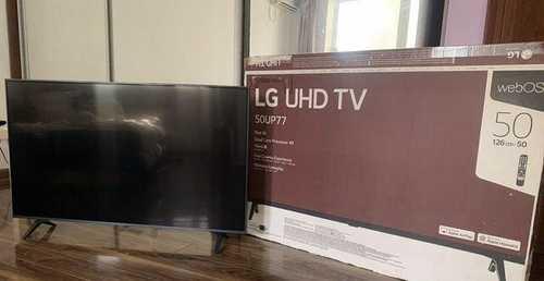 Телевизор LG 50” 50UP77 UltraHD 2022г