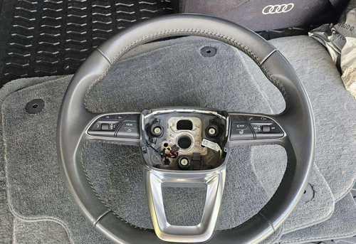 Audi q7 4m руль с подогревом оригинал
