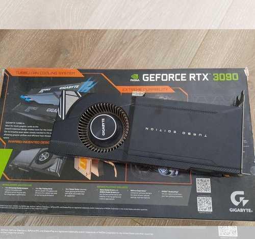 Видеокарта rtx 3090 turbo