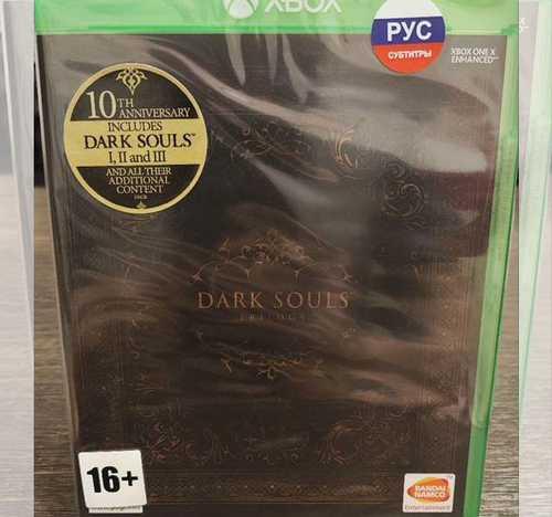 Dark souls trilogy xbox (новый)