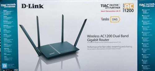 Wifi gigabit роутер D-Link dir825