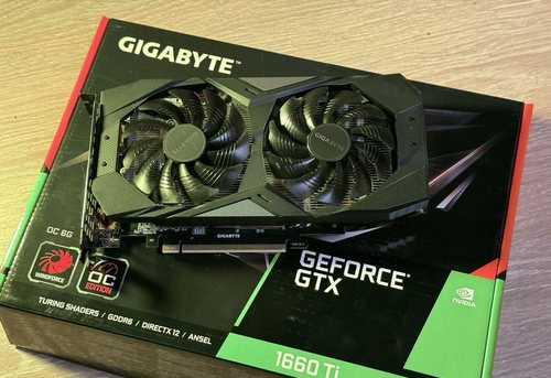 Как новая: GTX 1660Ti Gigabyte - с Гарантией