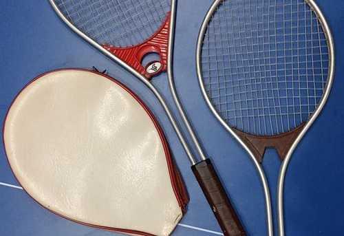 2 теннисные ракетки в чехле