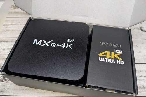 Тв-приставка MXQ 4K RK3229, новая