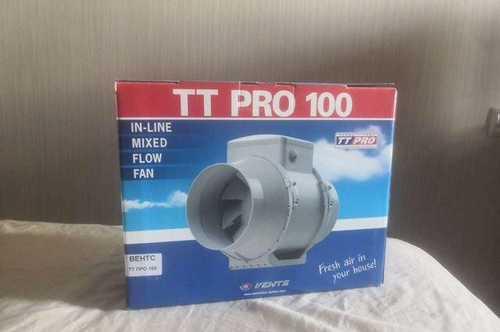 Канальный вентилятор vents TT PRO 100