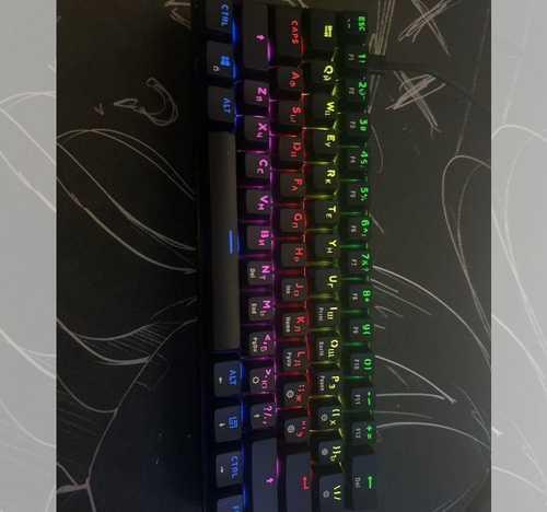 Игровая клавиатура dexp tanto rgb