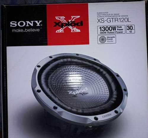 Сабвуфер Sony Xplod 1300 12"