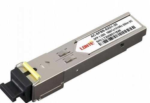 SFP-модуль WDM 1.25G Tx1550/Rx1310 20km SC DDM