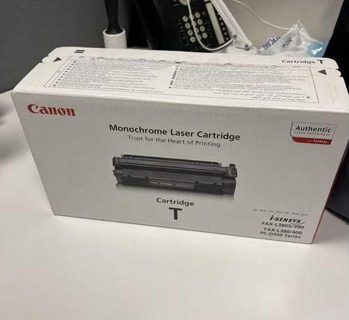 Canon Cartridge T 7833A002 новый картридж чёрный