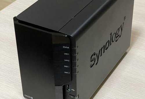 Сетевое хранилище Synology DS 220+ с 2 HDD по 4tb