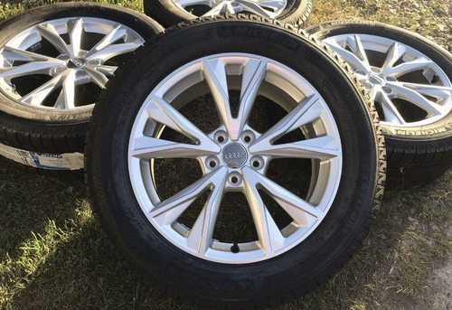 Новые Оригинал audi 235/55/18 Michelin