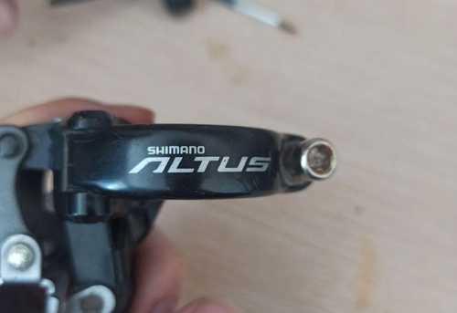 Передний Shimano Altus переключатель