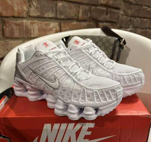 Кроссовки Nike Shox tl White (Оригинал)