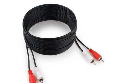 Кабель аудио Cablexpert CCA-2R2R-7.5M 2xRCA / 2xRC