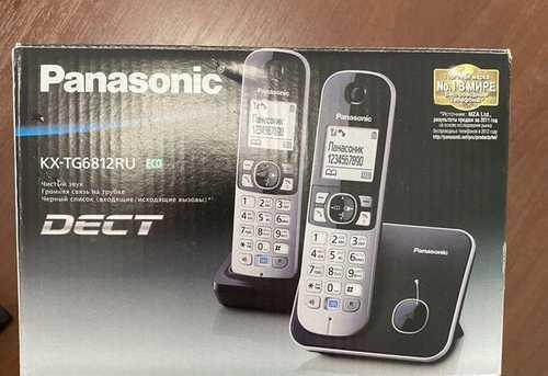 Телефон беспроводной (dect) Panasonic KX-TG6812RU