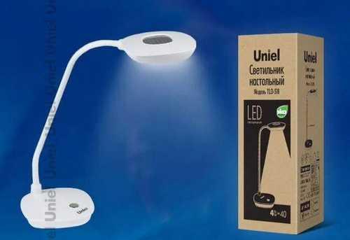 Лампа настольная светодиодная Uniel TLD-518 White
