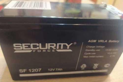 Аккумулятор 12V 7Ah Security Force SF1207