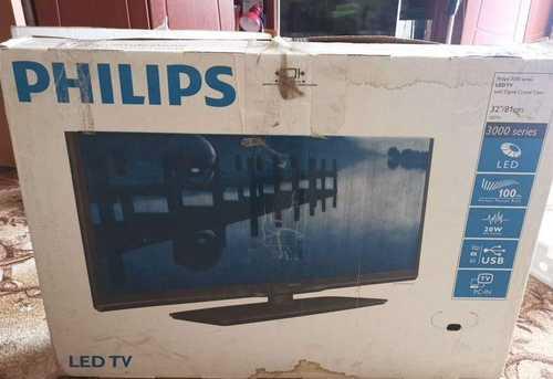 Телевизор philips led tv битая матрица