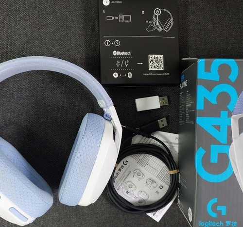 Игровые наушники logitech g435