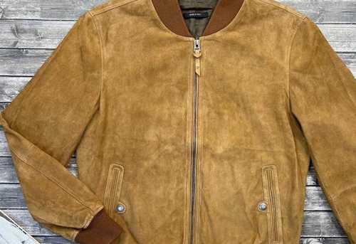 Кожаная куртка мужская Tom Ford бежевый