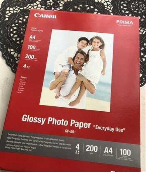 Фотобумага Canon Everyday Use GP-501, А4, 100 л