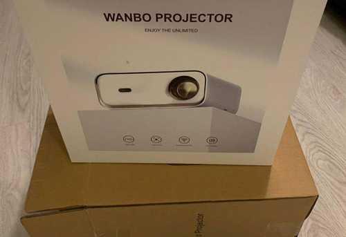 Проектор wanbo x5 и экран для проектора