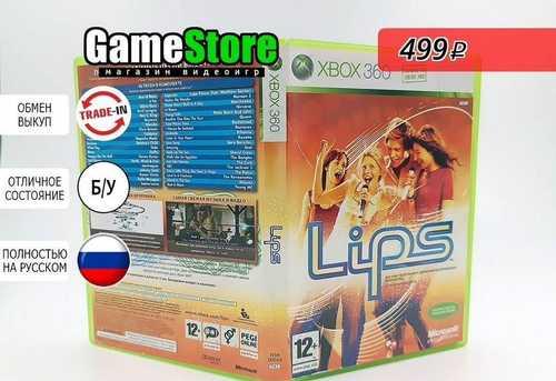 Lips (Xbox 360 видеоигра, русская версия) б/у