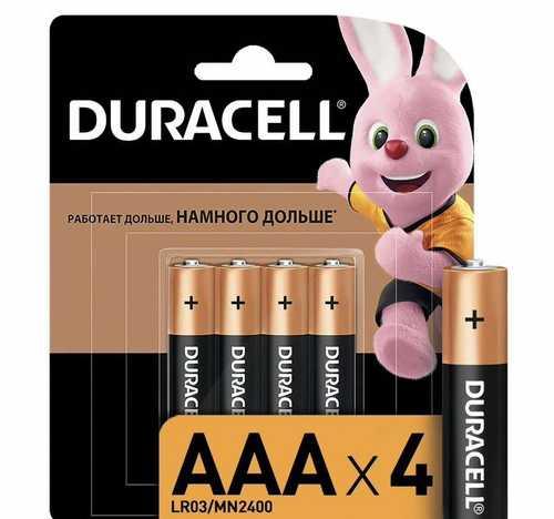 Батарейки Duracell aaa