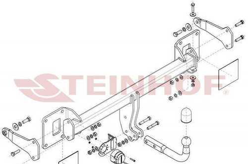 Фаркоп Steinhof для Mercedes GLE Coupe 2019