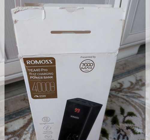 Romoss PD65W 40000 mAh повербанк