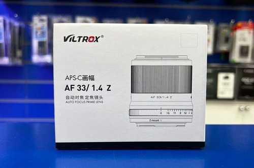 Объектив Viltrox 33mm F1.4 Nikon Z/Новый