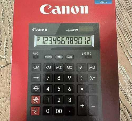 Калькулятор canon AS-444