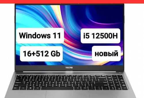 Tecno Megabook T1 i5 12450h/16+512gb/ 15.6"/win11