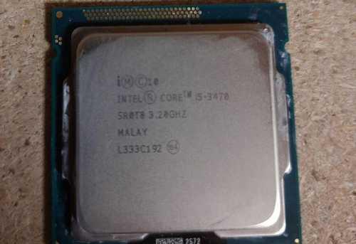 Процессор i5-3470 с вентилятором