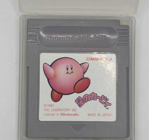 Игра Kirby(Hoshi no Kirby) для Game Boy оригинал