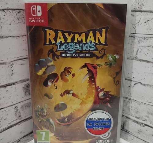 Rayman Legends: Definitive Edition NSW, рус.версия