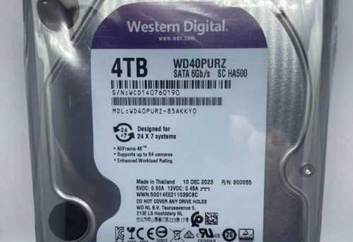 Жесткий диск Western digital purz 4Tb