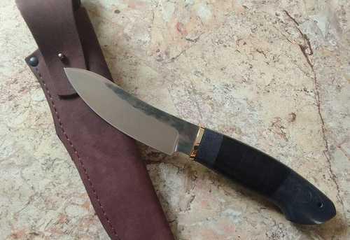 Нож кованый "Канадец-4" 95х18 кожа микарта