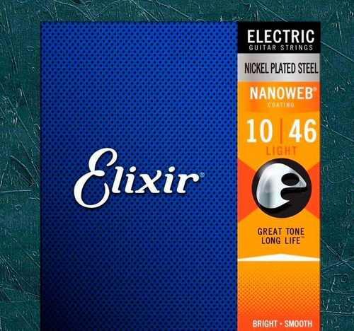 Elixir 12052 Nanoweb Light 10-46