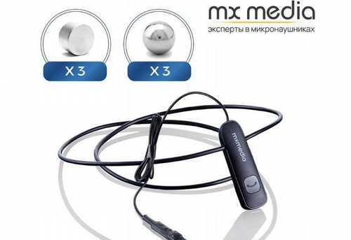 Микронаушник магнитный mxmedia magnet bluetooth