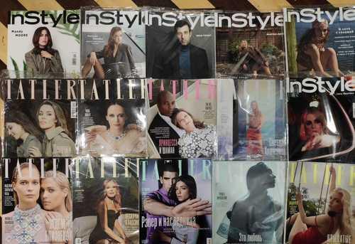 6 Журналов Tatler, InStyle 2020- 2022