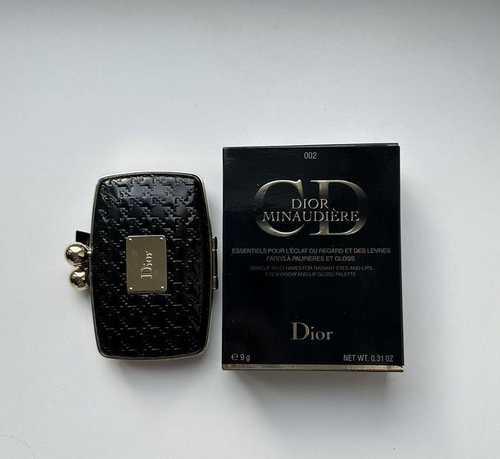 Dior тени блеск палетка клатч новый