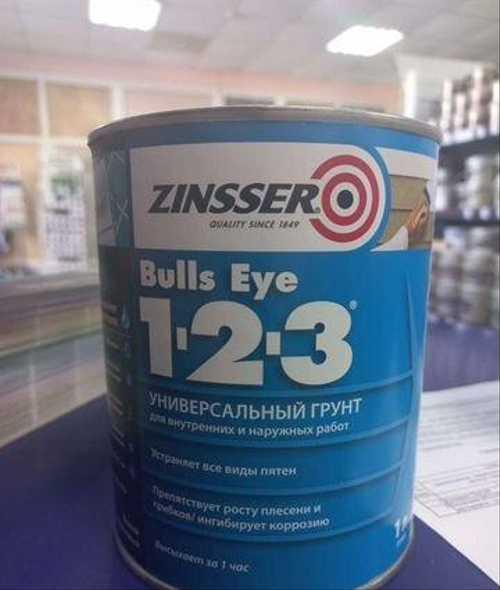 Краска-грунт универсальный Zinsser 123