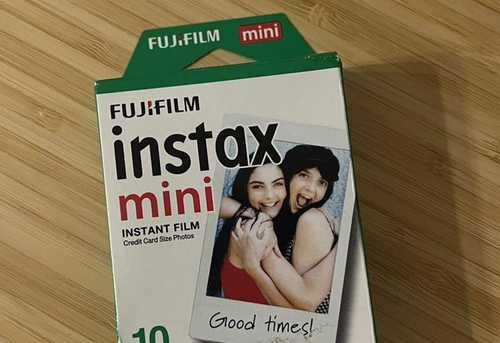 Картоиджи Instax mini 10 шт