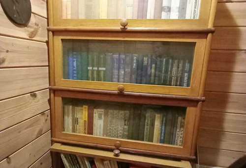 2 старинных книжных шкафа шведские полки
